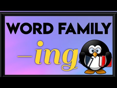 Word family -ing| ING words for Kids| Sentences with words ending with ing| Kids Learning