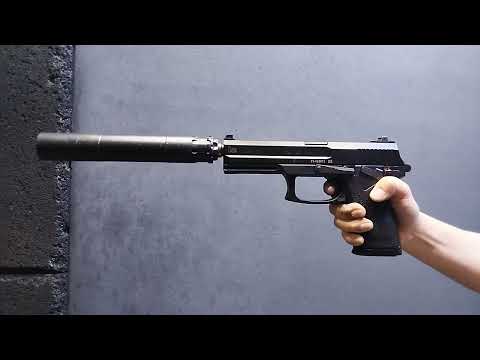 H&K MK23 shooting suppressed with Rugged Obsidian 45