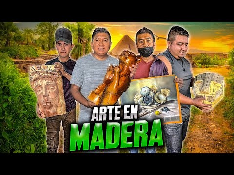 ARTE en MADERA ¡El increíble trabajo de mis paisanos en Ixcateopan!