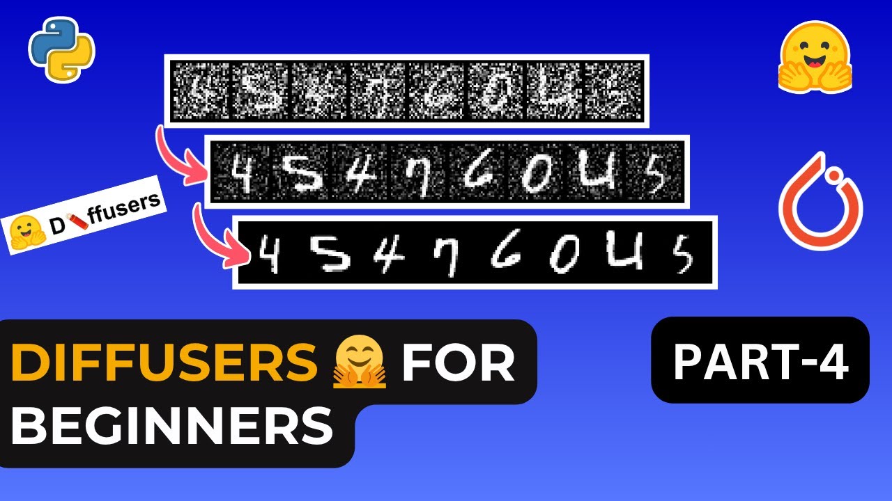 Hugging Face Diffusers Library: MNIST Generation | Full Course Part 4