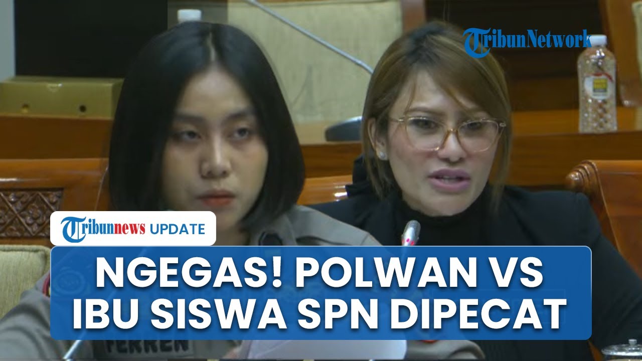 RDP Memanas! Adu Argumen Polwan Vs Ibu SPN Dipecat Polda Jabar, Ipda ...