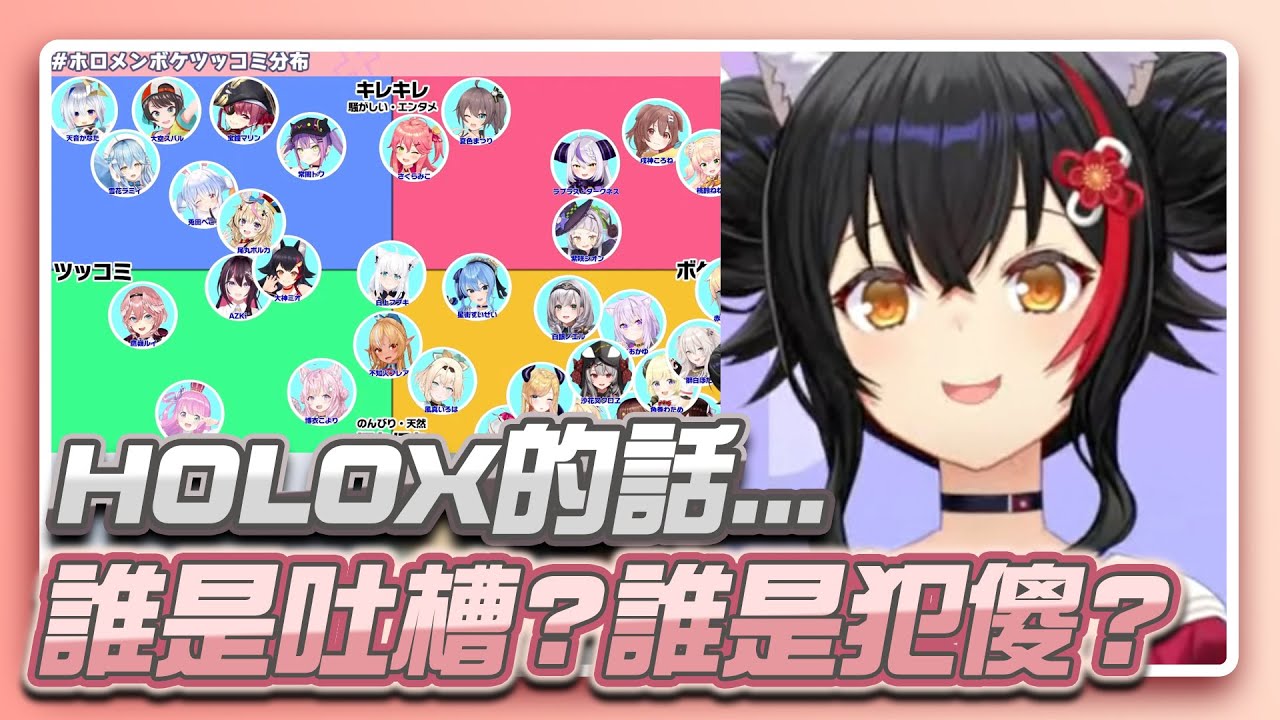 HOLOX誰是吐槽？直接秒答虎鯨屬性的MIO香！【沙花叉クロヱ】【hololive精華】 | Hololive烤肉架協會