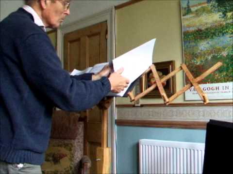 The Ultimate Oak Music Stand