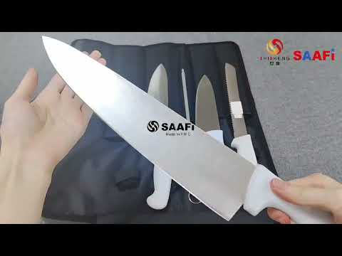 SAAFI Knife Set China Knife Factory Butcher Kit Plastic Handle Knife