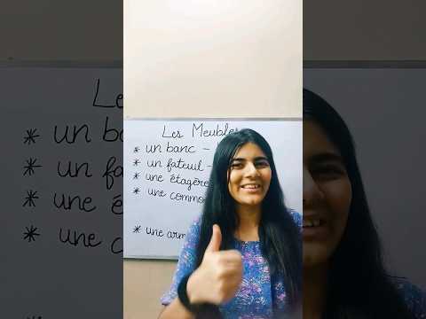 #french#vocabulary of Furniture part-2#shorts #youtubeshorts#viral #trending#learn