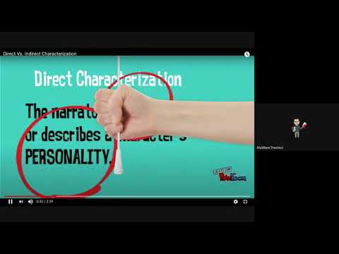 direct and indirect characterization