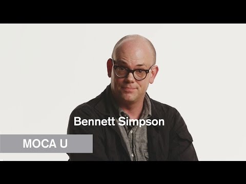 Mike Kelley - Bennett Simpson - MOCA U - MOCAtv