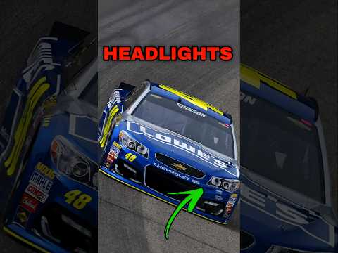 NASCAR Fake Headlights! #race #cars