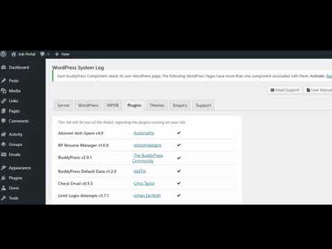 WordPress system log Plugin.Check PHP, MySQL, Server OS, plugin, theme installed details.LINK BELOW