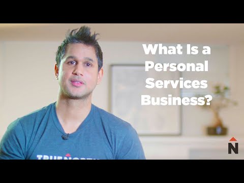 What is a Personal Service Business? | True North Accounting