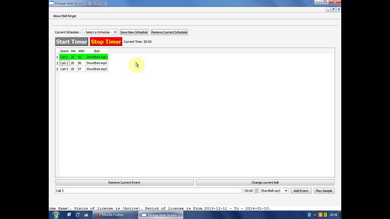 BellRinger - Version 1 - Windows 7