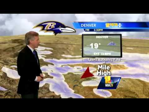 Maryland's Friday evening weather forecast