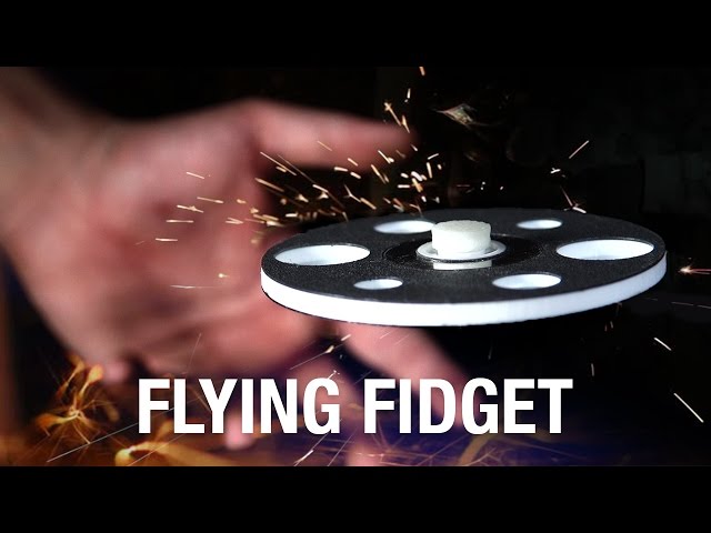 Flying Fidget Spinner - The Awesomer