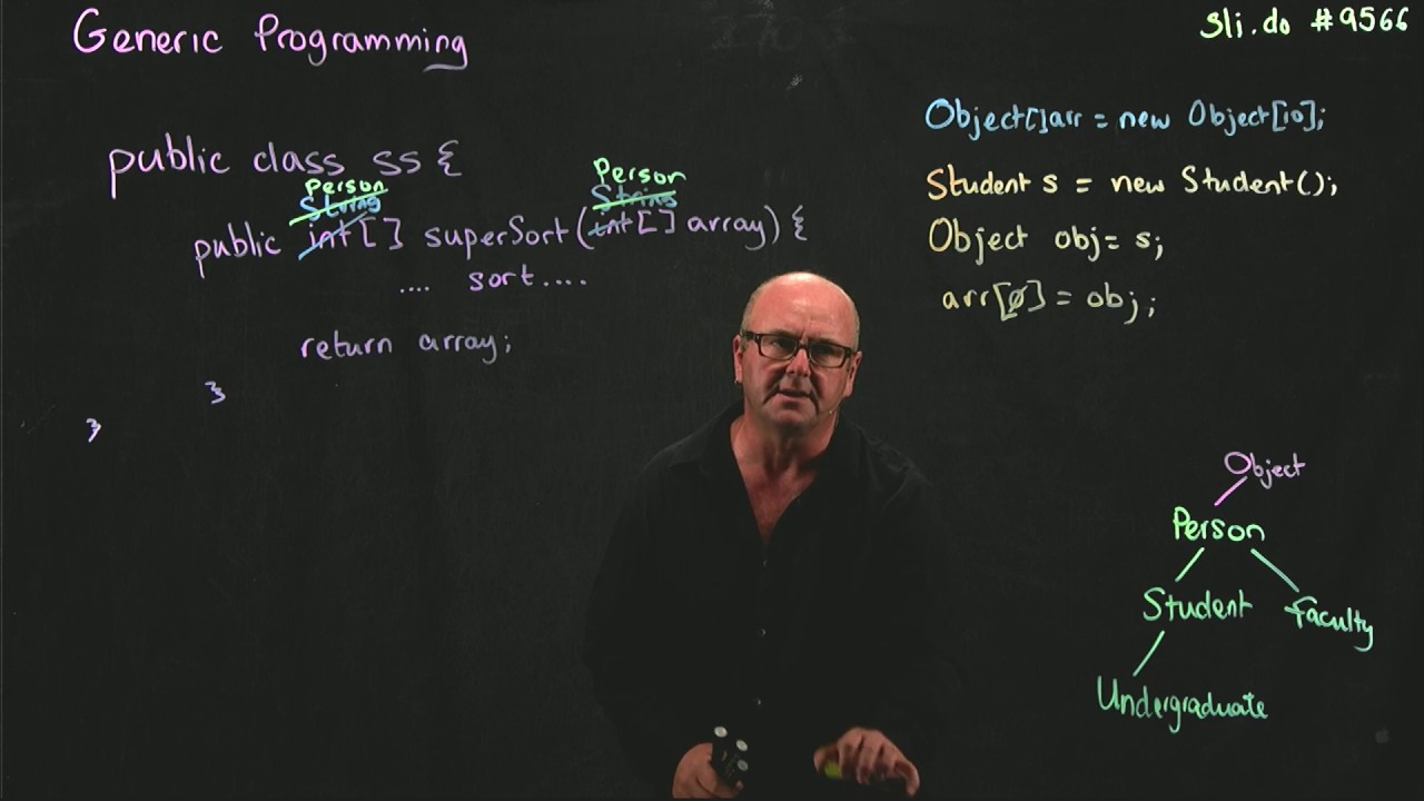 Java 3 Introduction to Generic Programming