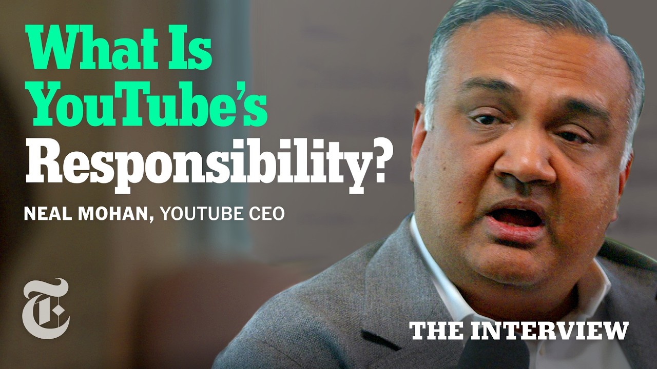 What Is YouTube Doing to Us? We Asked Its CEO. | The Interview