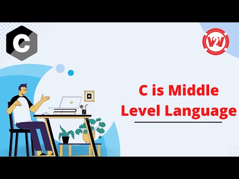 C is Middle Level Language