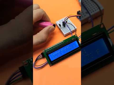 LM35 temperature sensor projects #temperature #science #arduino #shorts #short #viral #trending #diy