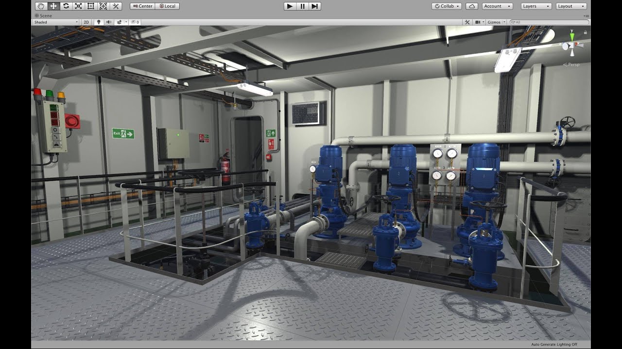 Unity 3D training project