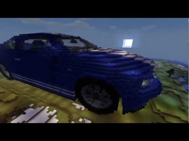 Ford Mustang GT 500 2005 Edition Minecraft Map
