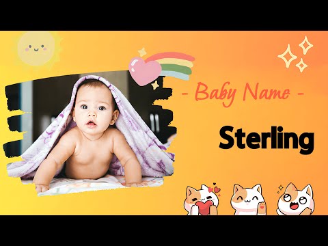 STERLING | Sterling name meaning | Boy Name Meaning | Excellent, genuine; Little star (2023)