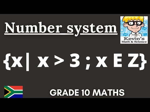 2) Number line interval set builder | Part 1