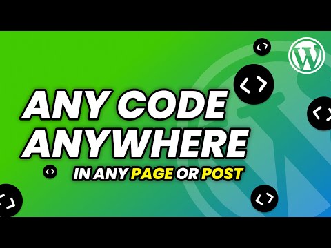 Add Custom Code in Any Page or Post in WordPress