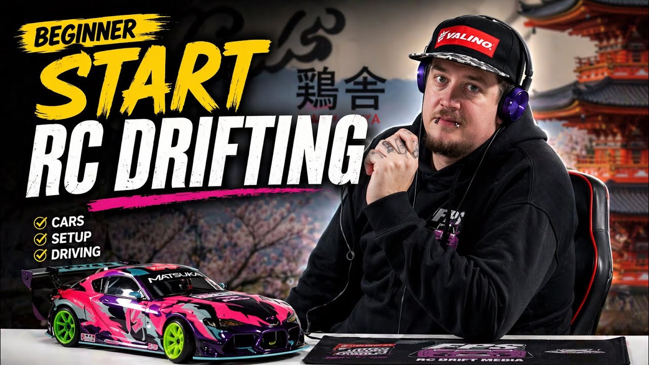 The ULTIMATE RC Drift BEGINNERS Guide + TECHNICAL BREAKDOWN