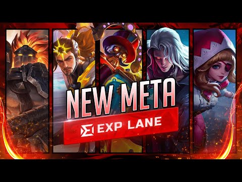 The NEW ERA is Here! Best EXP Lane Heroes After the Latest Update