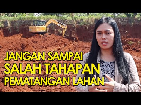 Urutan pematangan lahan proyek developer properti yang benar