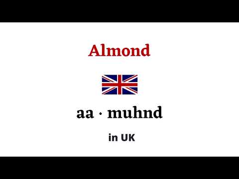 How to pronounce Almond in American and British English | Almond Pronunciation and Meaning