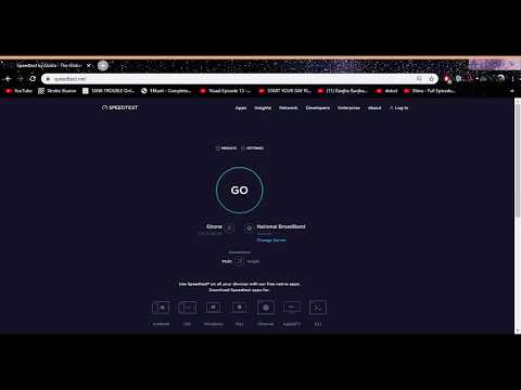 Dream net | Speedtest by Ookla | The Global Broadband Speed Test | Google Chrome 1 9 2020 5 35 45 PM