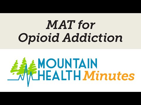 Medication Assisted Treatment (MAT) for Opioid Addiction - Tahoe Forest Health System