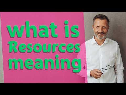 Resources | Meaning of resources ๐ ๐ ๐ ๐ ๐