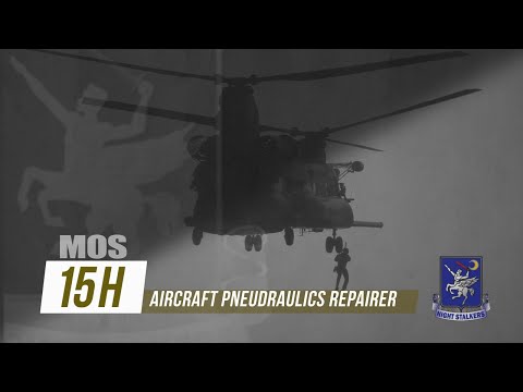 Service in the 160th Special Operations Aviation Regiment: Army MOS 15H Pneudraulics Repairer