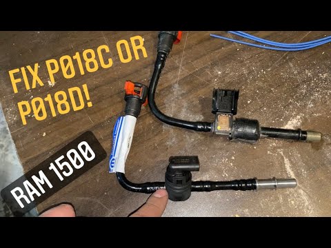 P018C / P018D 2016 RAM 1500 - Fuel Pressure Sensor Swap *Read Description*