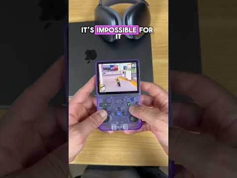 Play GTA vice city on the r36s game console #r36s #gta #gtavicecity #gaming #retrogaming #console