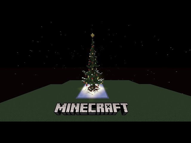 Christmas Tree [Schematic Included] Minecraft Map