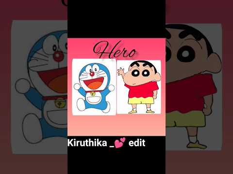 Doraemon vs shinchan #song #music #shortsvideo