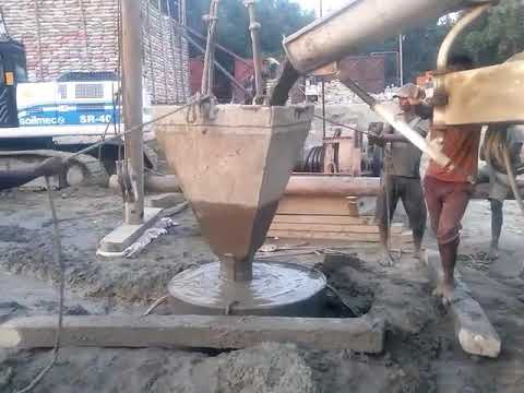 Cast in situ pile