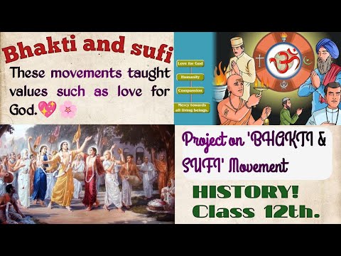 Project on 'BHAKTI & SUFI'πΈποΈ| Class 12th| Indian History| Creative projects.