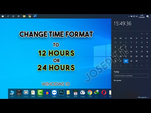 How to Change Time Format to 12 Hours from 24 Hours in Windows