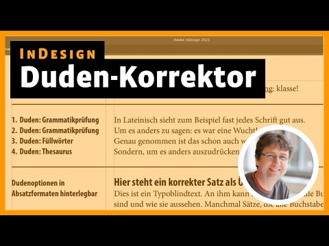 InDesign: Duden-Korrektor