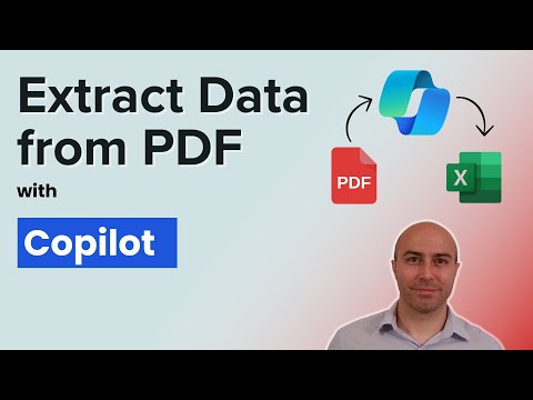 Extract from PDF to Excel with Copilot ???? (So EASY)