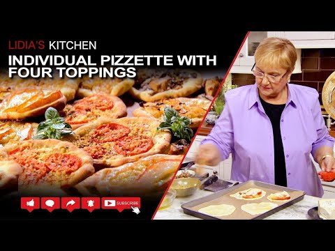Individual Pizzette with Four Toppings