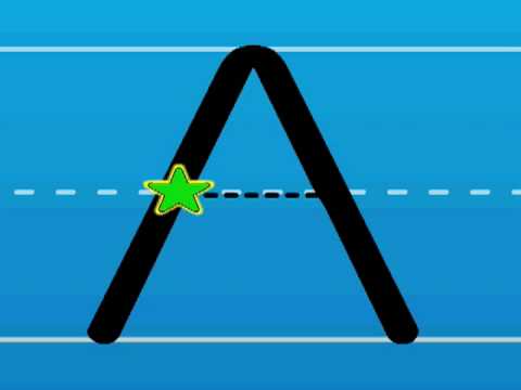 Print the Letter A – Easy Peasy All-in-One Homeschool