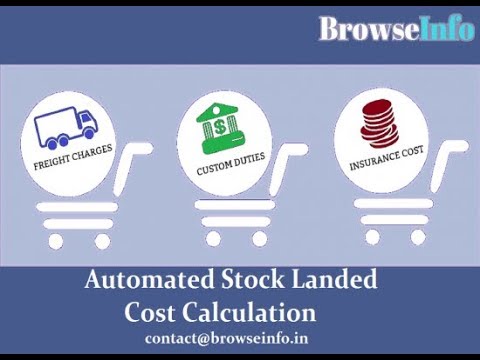 How to generate Automated Stock Landed Cost in Odoo | Odoo App Feature #odoo #cost