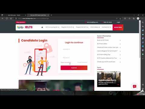 How to get Username and Password for IELTS Candidate Login portal