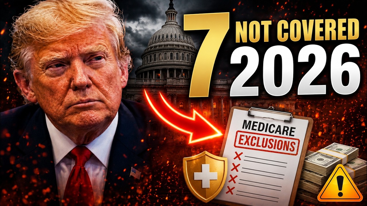 Important Medicare Coverage Information: 7 Services Not Included in 2026