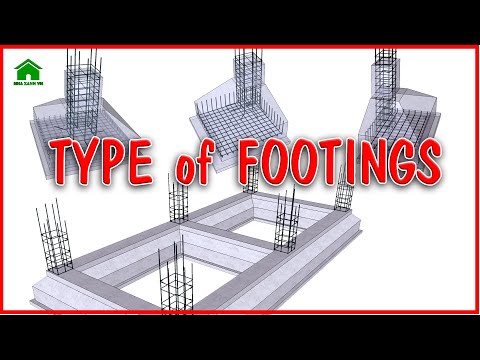 ✅ All Types of Foundations | Types of footings RCC Structure | Green House Construction