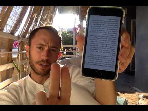 How to have iPhone read aloud books/articles to you - free built in function!